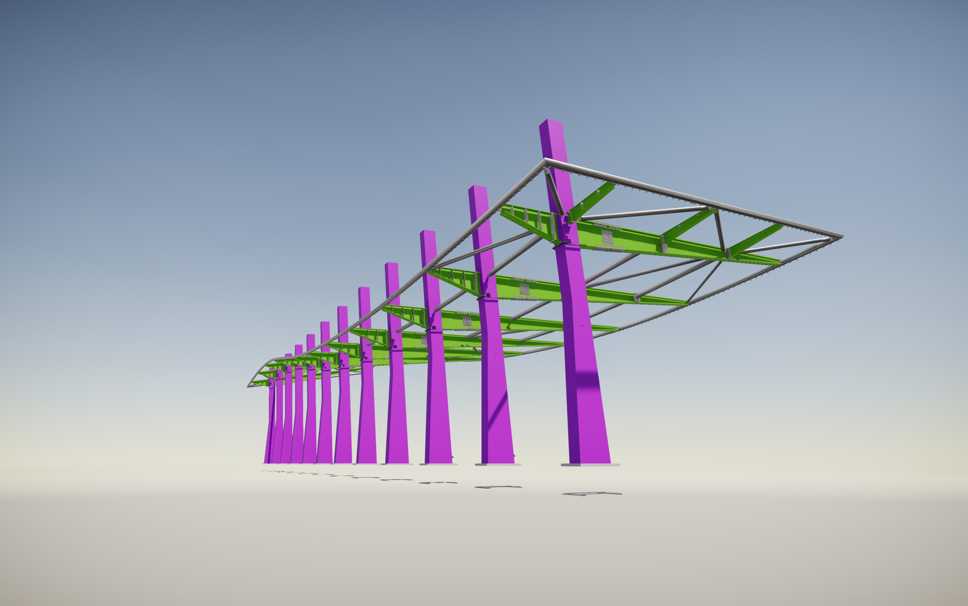 3D Tekla Modelling - Hillcrest Structural LTD